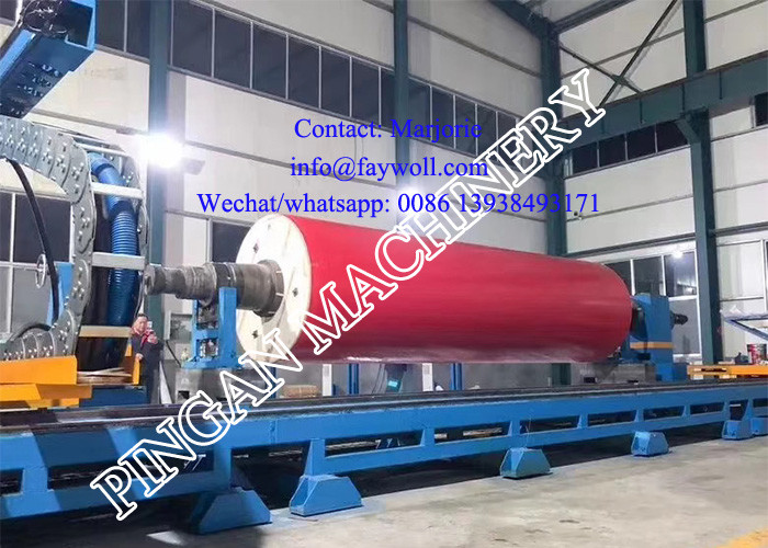 Fluting Paper Machine 2200mm vacuum rubber suction roll